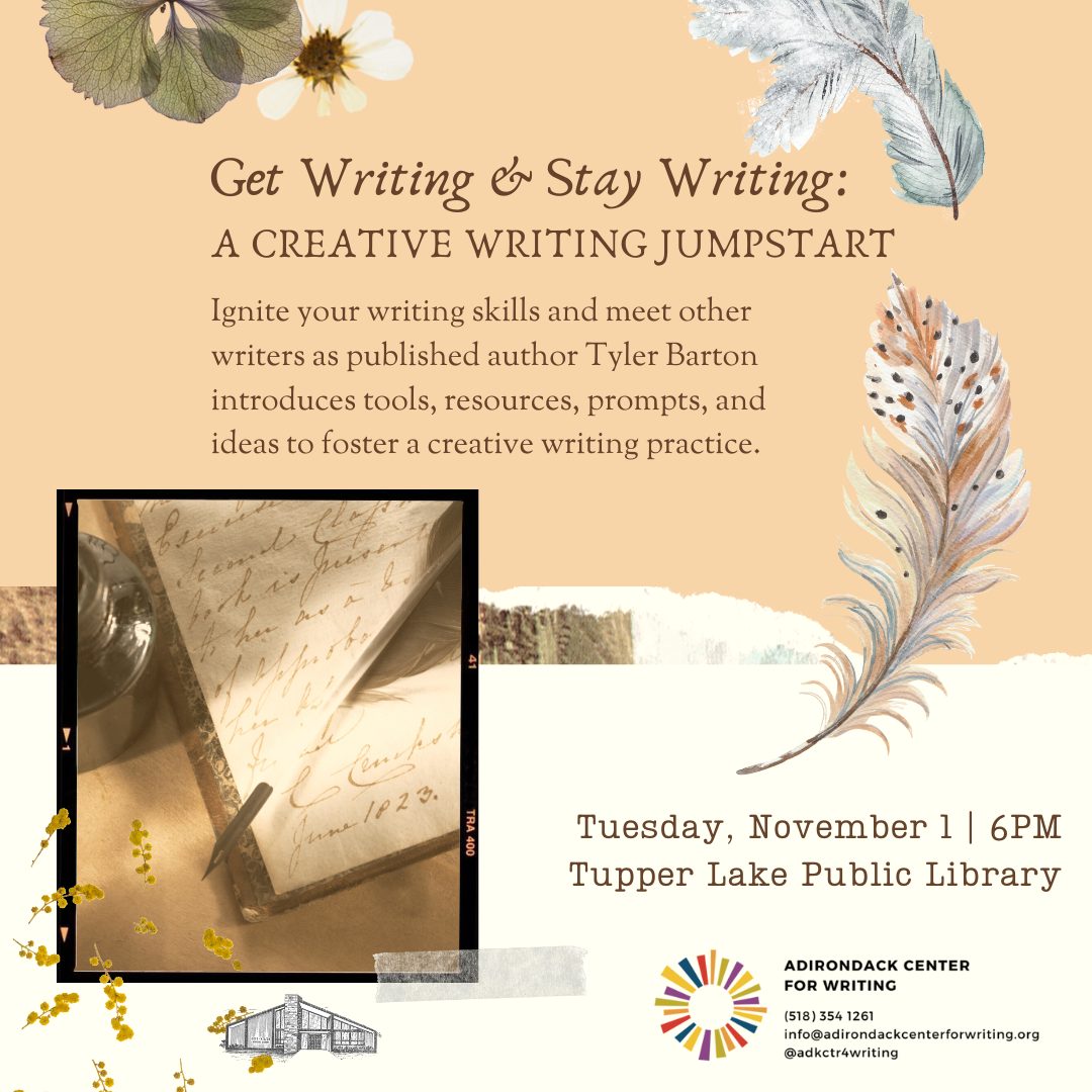 Adults: Get Writing & Stay Writing