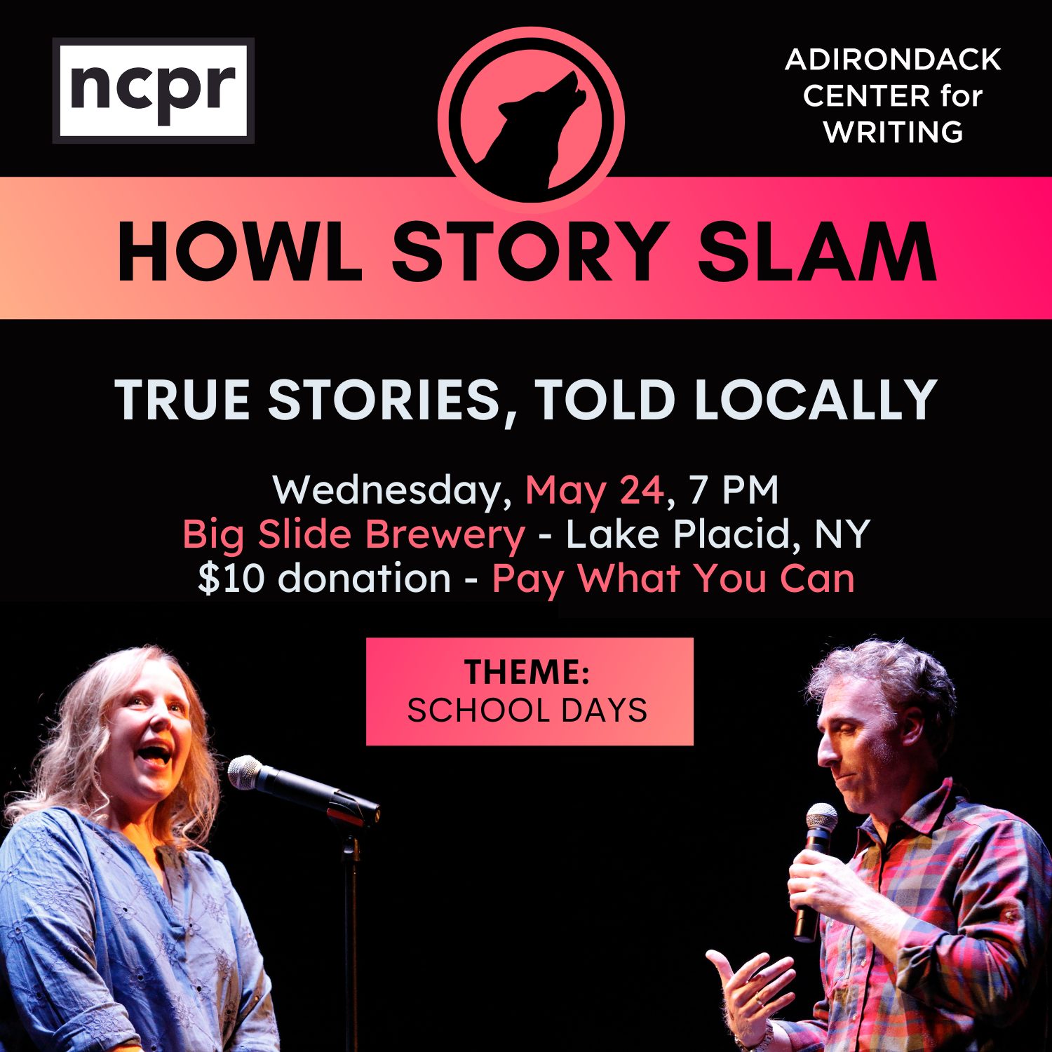 Howl Story Slam: Lake Placid