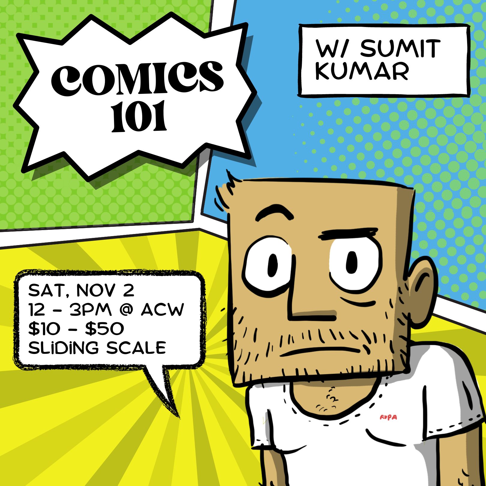 Comics 101 Seminar with Sumit Kumar
